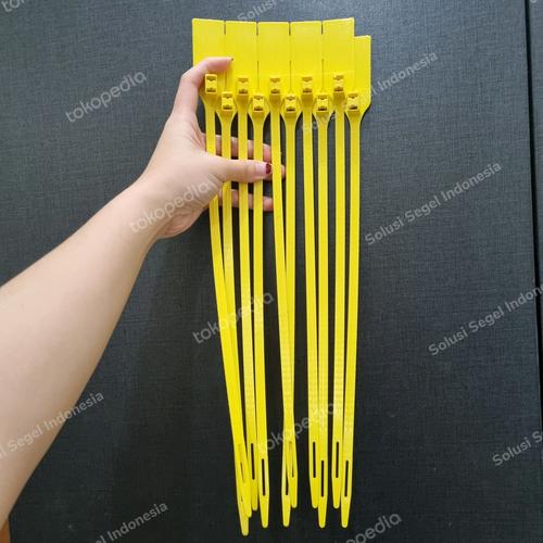Promo Bagseal Segel Double Lock locis / segel security seal 38cm Tanpa ...