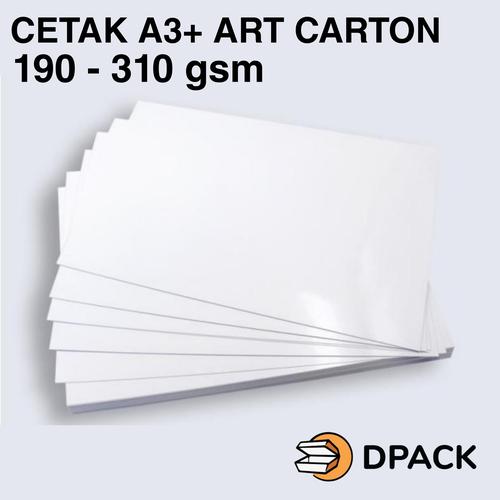 Jual Print A3+ / Cetak A3+ MURAH | Art Carton 190 - 310 | 1 Sisi / 2 ...