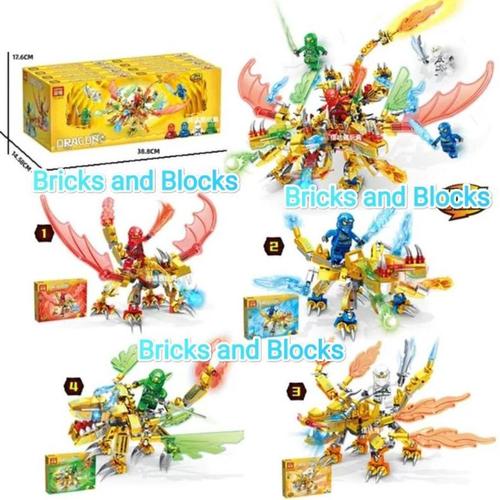 Jual Mainan Lego Ninjago motor gold lego motor action figure ninjago ...
