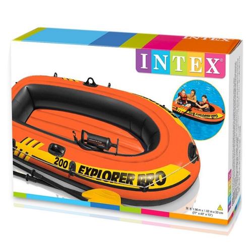 Jual Perahu Angin Dayung Pompa Intex Explorer Pro 200 Perahu Karet Boat ...