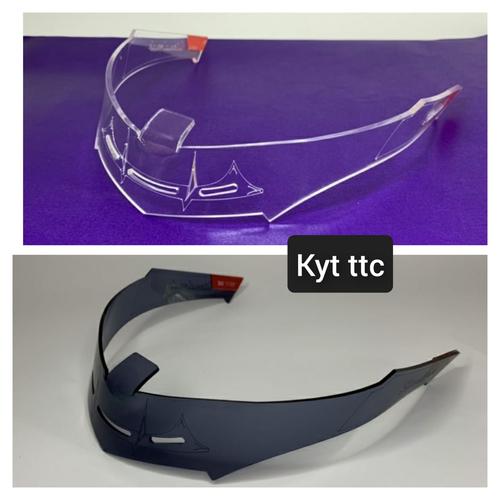 Jual spoiler helm kyt ttc/spoiler kyt ttc/spoiler ttc - hitam smoke ...