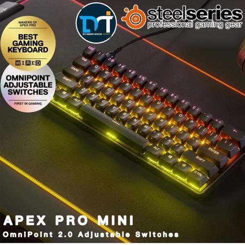 Promo Steelseries Apex Pro Mini - 60% Omnipoint Mechanical Gaming ...