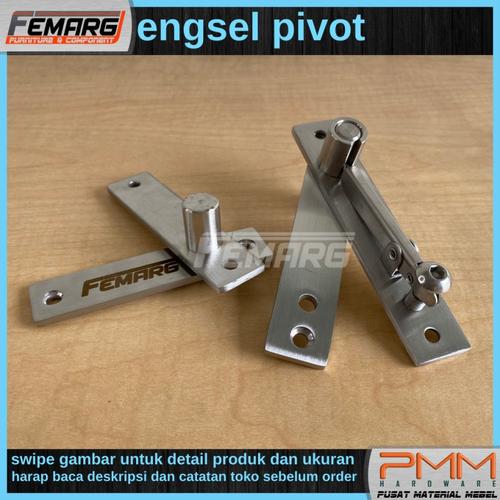 Jual ENGSEL PIVOT PINTU KAYU FELTERRE | STAINLESS STEEL ASLI | LOAD ...