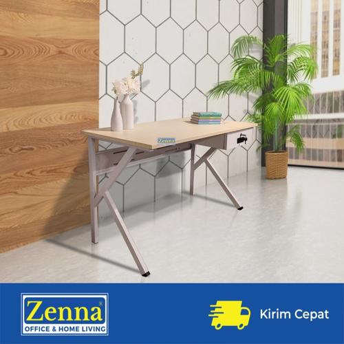 Jual Zenna meja tulis 1012 A / meja kerja kaki besi / meja office ...