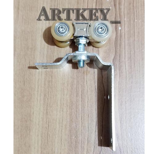Jual Roda rel track sliding pintu lipat/Hanger folding door alumunium ...