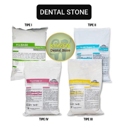 Jual DENTAL STONE GIPS MOLNADO - Putih type 1 - Kab. Bekasi - Kaizen ...