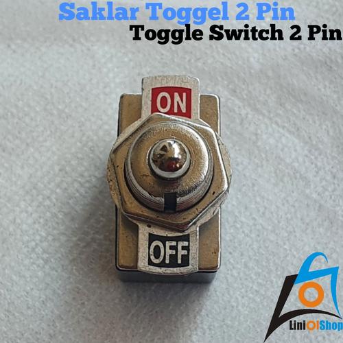 Jual Saklar Toggel Toggle Switch 2 Pin - Kab. Jember - Lini olshop ...