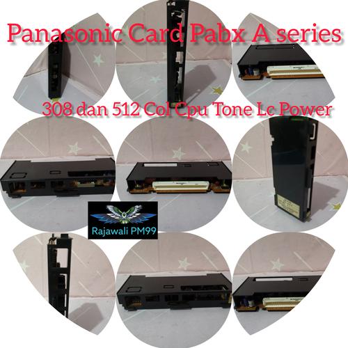 Jual Panasonic Card Pabx A series 308 dan 512 Col Cpu Tone Lc Power ...