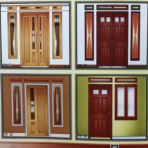 Jual 1 Set Pintu-Kusen-Jendela-loster Minimalis Kamper Samarinda - 1 ...
