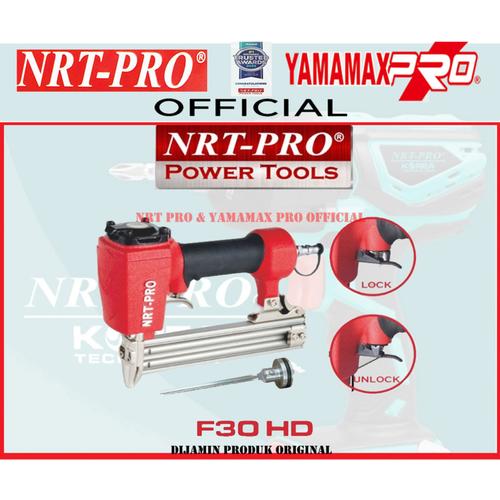 Jual NRT PRO F 30 HD Mesin Air Nailer Gun Paku Tembak Lurus Staples F30 HD - Kab. Tangerang ...