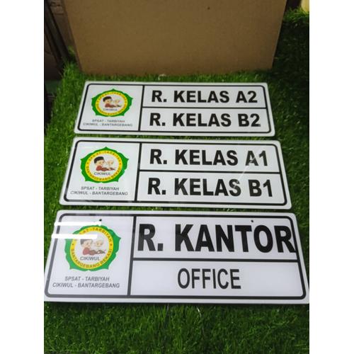 Jual papan nama ruangan akrilik custom sign board , rambu ruangan ...