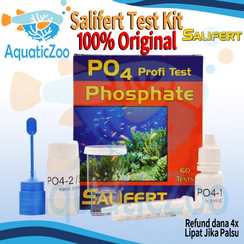 Jual Salifert Phosphate Test Kit PO4 Test Pengukur Parameter Air Laut ...
