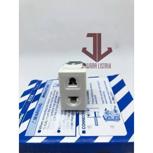 Jual STOP KONTAK PANASONIC UNIVERSAL WEJ10919 HANYA MATA SAKLAR TANPA ...