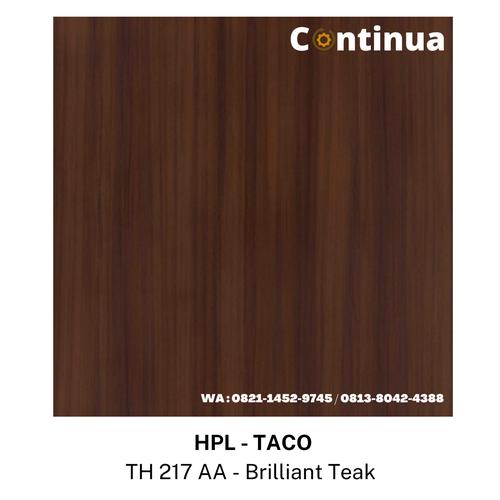 Jual HPL TACO TH 217 AA BRILLIANT TEAK - Jakarta Timur - TOKO CONTINUA ...