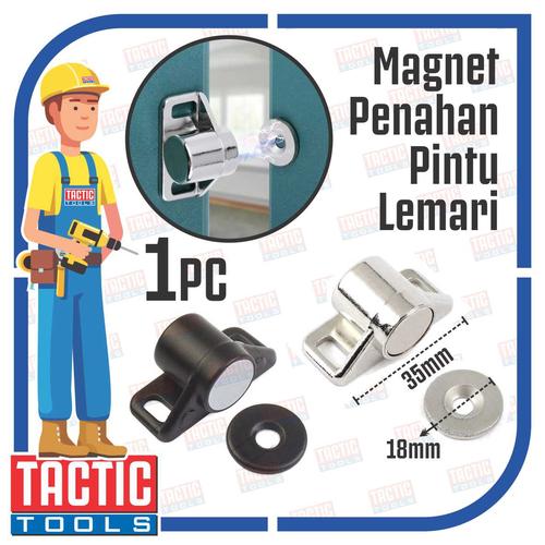 Jual Magnet Penahan Pintu Lemari Kabinet Damper Silver - Silver - Kota ...