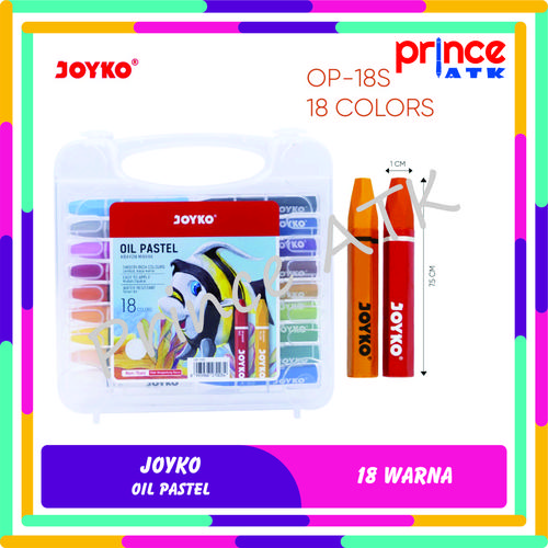 Jual JOYKO OIL PASTEL / CRAYON JOYKO 18 WARNA - Kota Surabaya - PRINCE ...