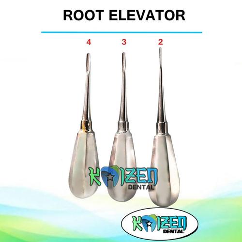 Promo BEIN ROOT ELEVATOR STRIGHT / BEIN DENTAL GIGI ( ROUND HANDLE) - Round handle, 4mm - Kab ...