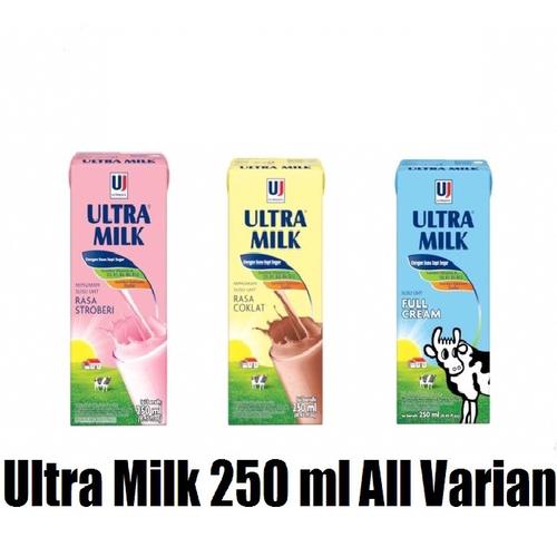 Jual Ultra Milk UHT 250ml All Variant-Susu Ultra Milk - Low Fat, 250 ml - Kota Bandung - Sunjaya ...