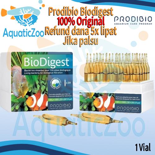 Jual Prodibio BioDigest Living bacteria 1 vial bakteri starter marine ...