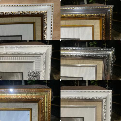 Jual Frame Foto 30X40/12R/A3 ukir double - White silver - Kota Depok ...