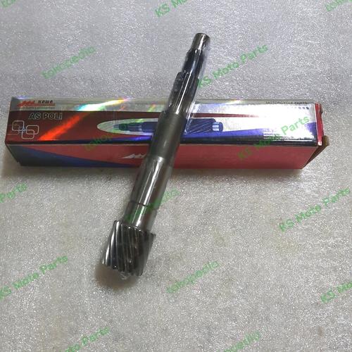 Jual AS PULLEY PULLY PULI (SHAFT DRIVE 18T) BEAT FI, POP, ESP, SCOOPY ...