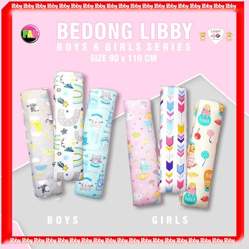 Jual LIBBY Bedong Bayi Motif BOYS and GIRL Ukuran 90 X 110 Cm - HAYAYO BOY-1 PC - Kota Bekasi ...