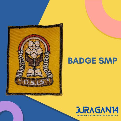 Jual Badge Sekolah Bordir SD/SMP/SMA/Bendera - SMP - Kota Bekasi ...