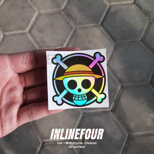 Jual STICKER STIKER LOGO ONE PIECE - HOLOGRAM ANIME JEPANG UKURAN 5cm ...