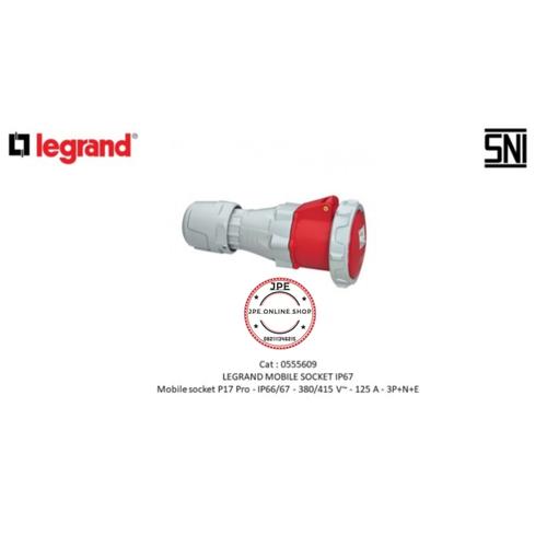 Jual Legrand Mobile Mounting Socket 5 Pin 125A (3P+N+E) IP66/67 555609 - Jakarta Pusat - JPE ...