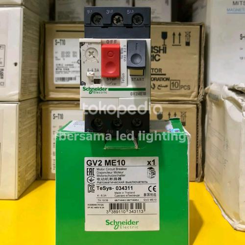 Jual Schneider GV2ME10 Motor Circuit Breaker 3P 4-6,3A SCHNEIDER GV2 ...