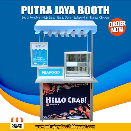 Jual Booth Portable MURAH full Stiker Ukuran Medium P.100 L.80 T.80 ...