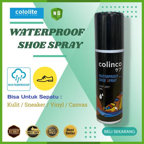 Promo COLINCO WATERPROOF SHOE SPRAY Anti Air Sepatu Kulit Sneaker ...
