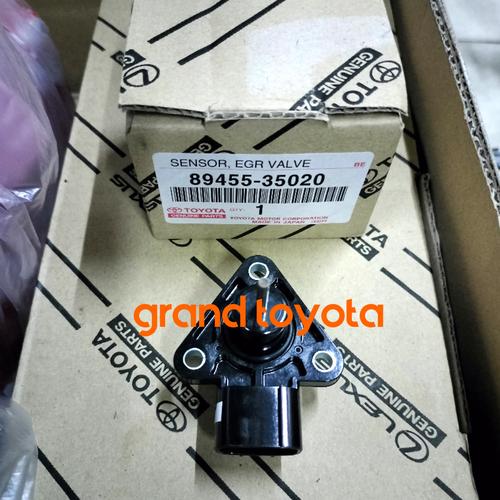 Jual Sensor EGR Innova Fortuner Hilux Hiace ,Valve/Sensor EGR 89455 ...