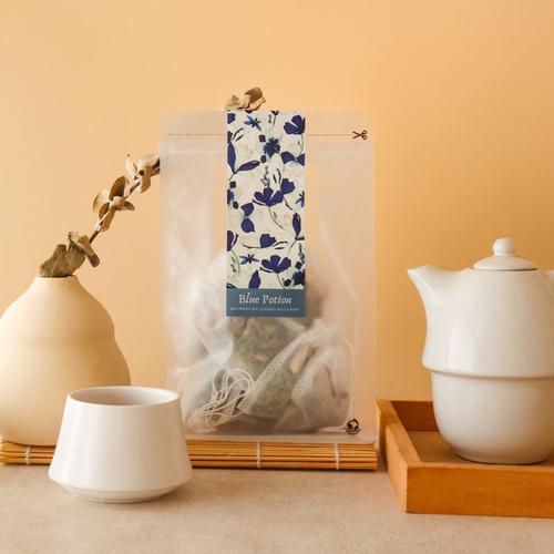 Jual BLUE POTION| Teh Bunga Telang Butterfly Pea lemongrass seleh lemon ...