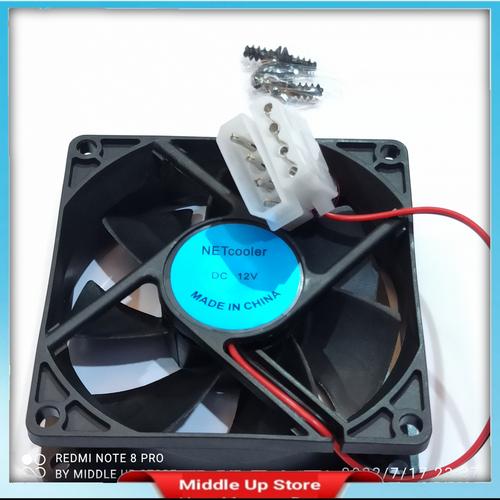 Jual Fan Casing 8cm Hitam NETcooler Angin kenceng - Jakarta Pusat ...