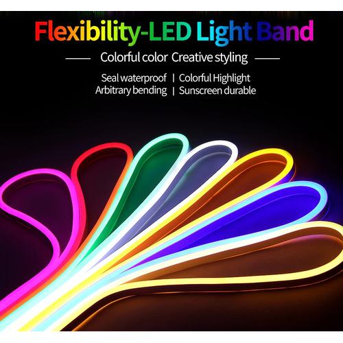 Jual LED Neon Flex Flexible Strip Light 24V - Warna - 5 Meter - Putih ...
