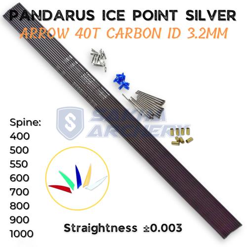 Jual Arrow Pandarus Ice Point Silver Straightness 0.003 Anak Panah 40T ...