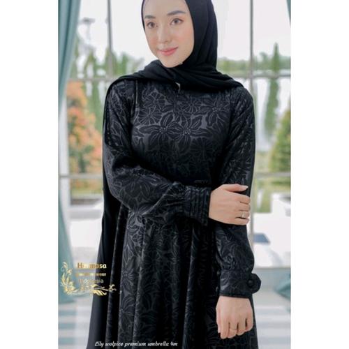 Jual GAMIS EMBOS LILY HITAM HERMOSA ORIGINAL - navy, XXL - Kota Depok ...