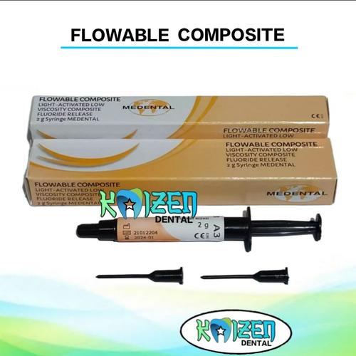 Jual FLOWABLE COMPOSITE FLOW MEDENTAL TAMBALAN GIGI RESIN COMPOSITE FLOW - Medental, A1 - Kab ...