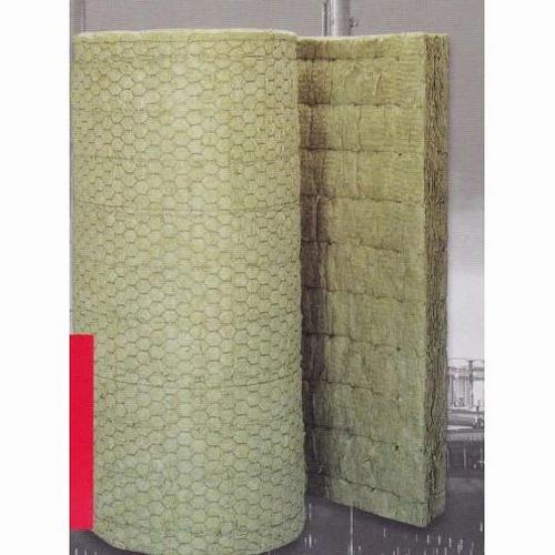 Jual Rockwool Blanket wire mesh Fire Rock Density : 60K 50mm x 60cm x 5 ...