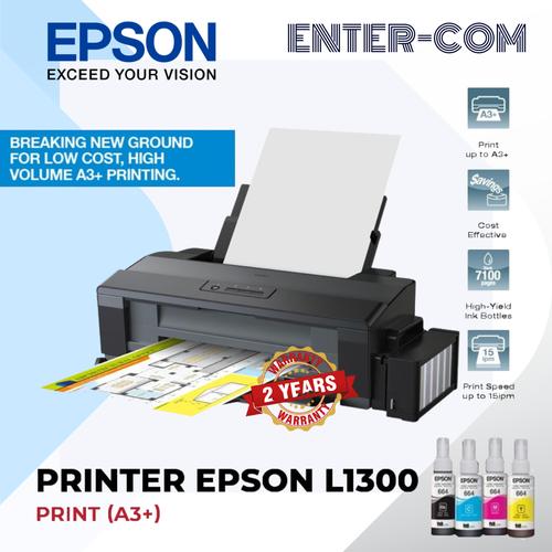 Jual PRINTER EPSON L1300 (A3) GARANSI RESMI EPSON INDONESIA - L11050 ...