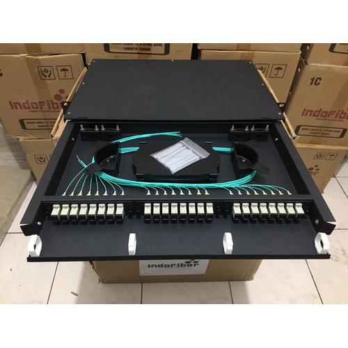 Jual OTB 24 core SC multimode OM3 rackmount sliding + Pigtail - Jakarta ...