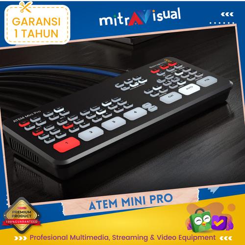 Promo ATEM Mini PRO HDMI Live Stream Switcher - Blackmagic Design Cicil ...