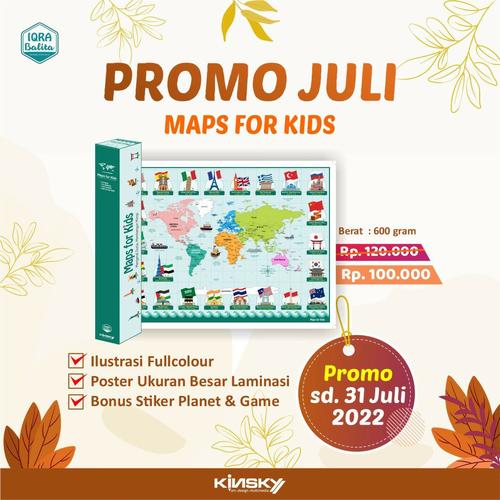 Jual Promo Peta Untuk Anak Maps For Kids - Kota Tangerang Selatan ...
