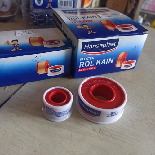 Jual Hansaplast Plester Roll Kain Plaster Perekat - 1.25 cm x 1 m ...