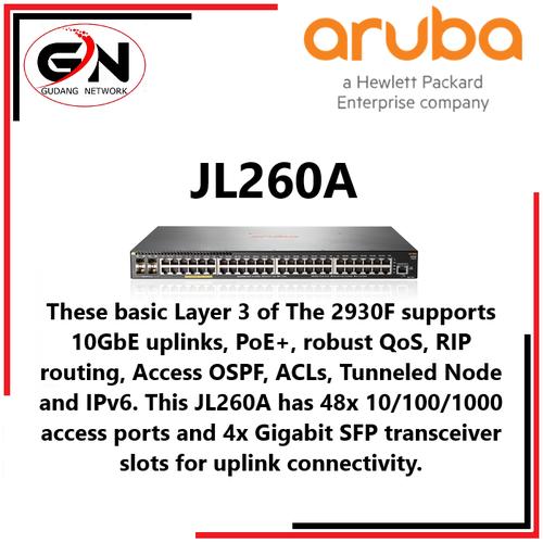 Jual HPE JL260A Aruba 2930F 48G 4SFP Switch - Jakarta Pusat - Gudang ...