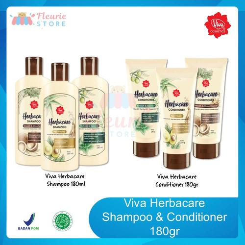 Jual VIVA Herbacare Shampoo & Conditioner - Original BPOM - SHAMPOO ...