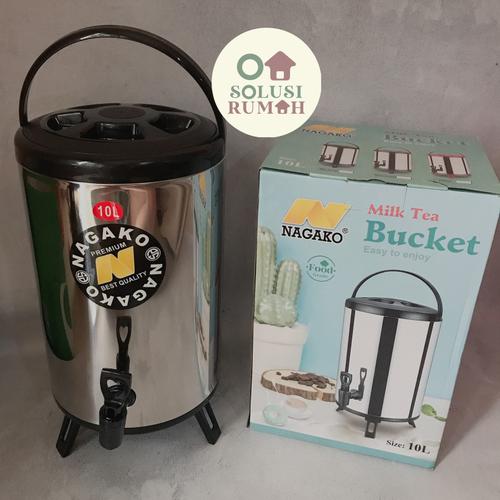 Jual Dispenser Kopi Teh Kantor / Water Jug Bubble Milk Tea / Termos ...