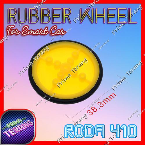 Jual Roda Karet Tipis Smart Car Line Follower Rubber Wheel 410 DIY ...