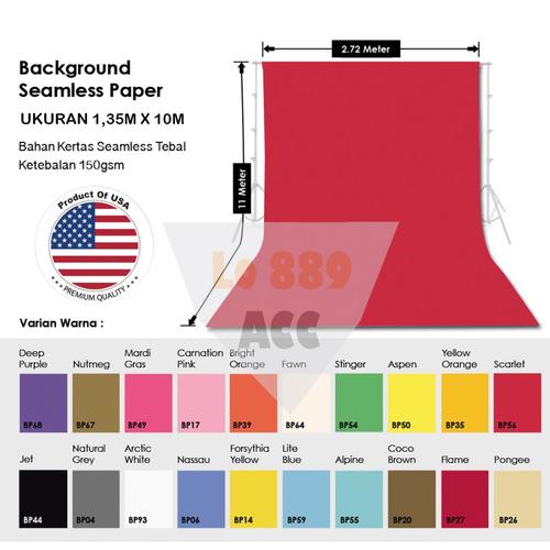 Jual Background Paper Foto 1.35 x 10M Background Kertas Background ...